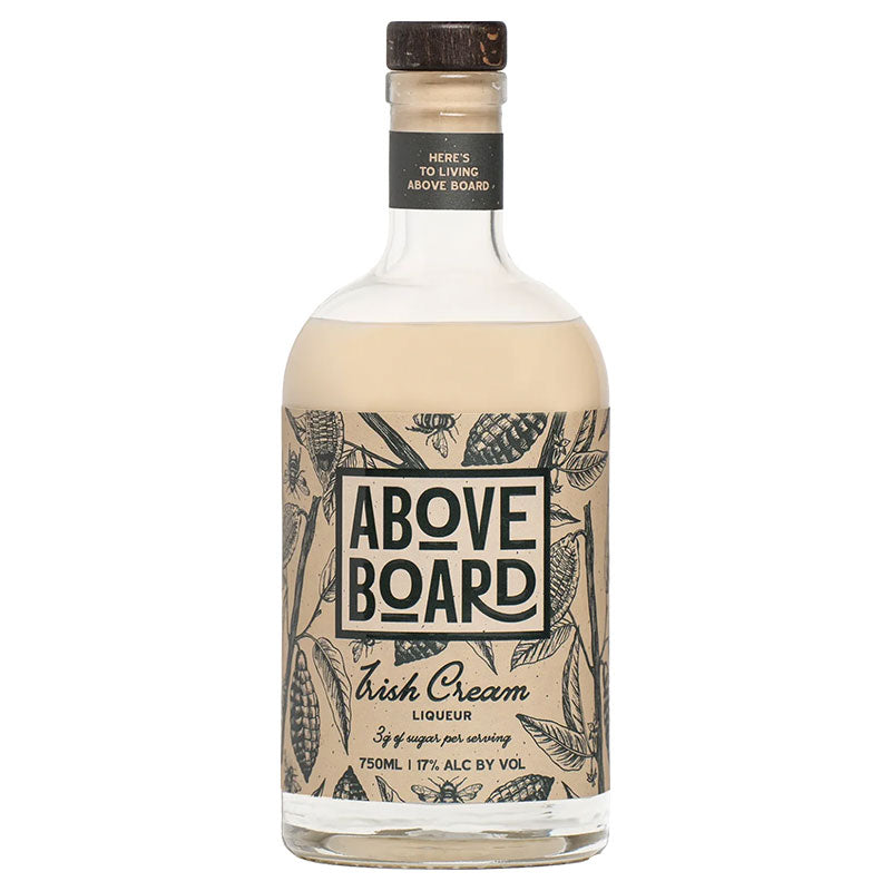 Above Board Irish Cream Liqueur 750ml – THE BOTTLE HOUSE