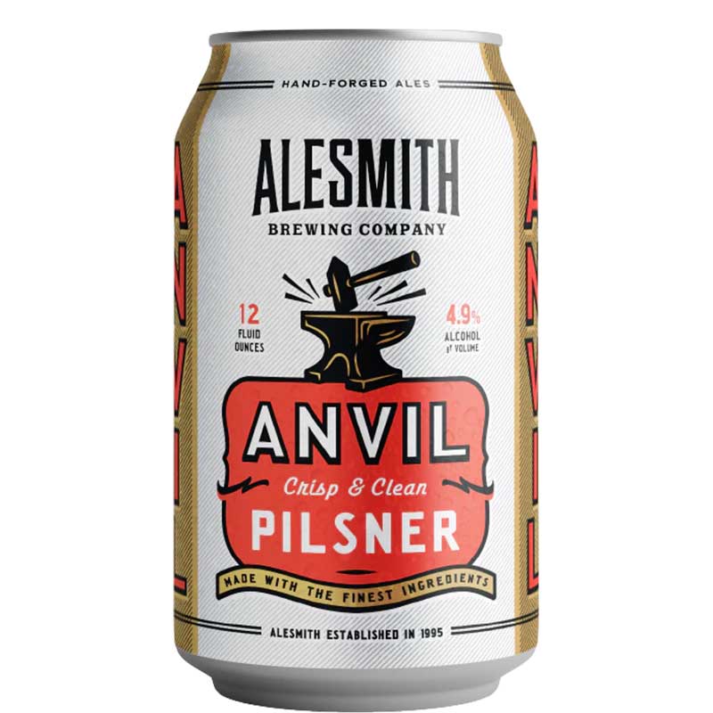 Alesmith Anvil Pilsner 6pk 12oz/Cans – THE BOTTLE HOUSE