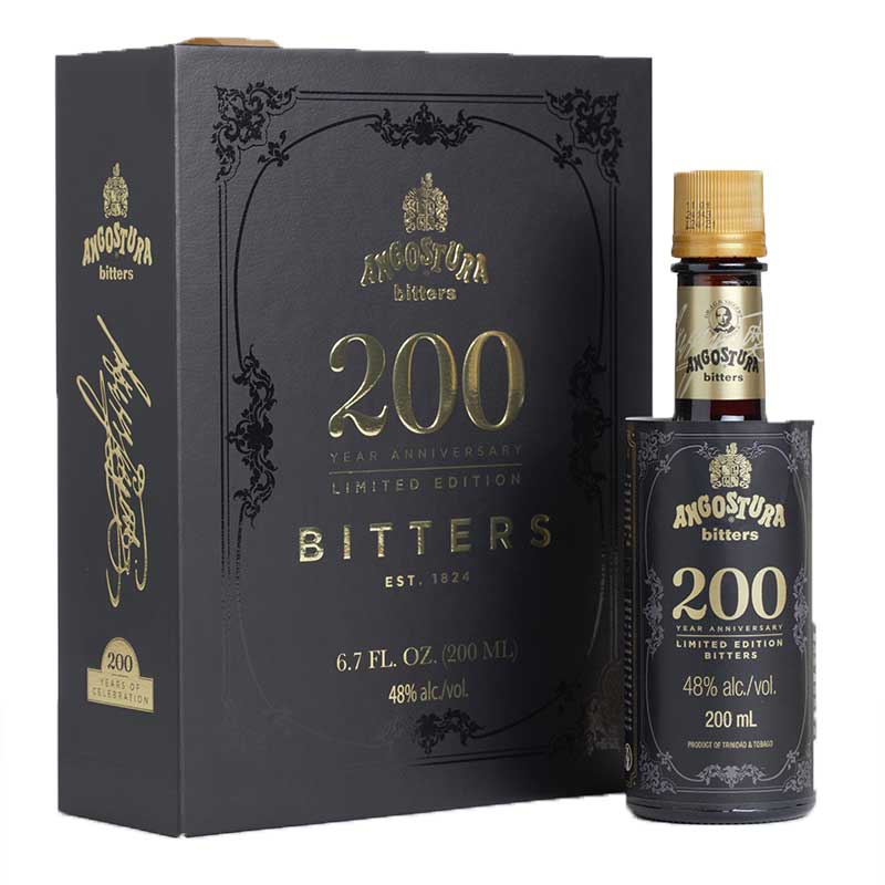 Angostura Bitters 200th Anniversary Limited Edition 200ml – THE BOTTLE ...
