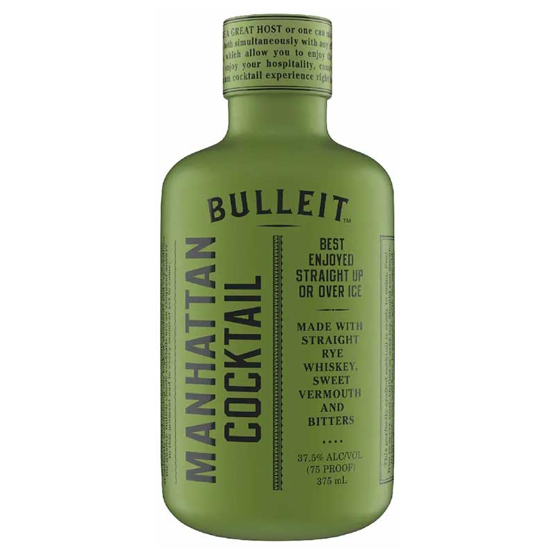 Bulleit Manhattan Cocktail 375ml – THE BOTTLE HOUSE