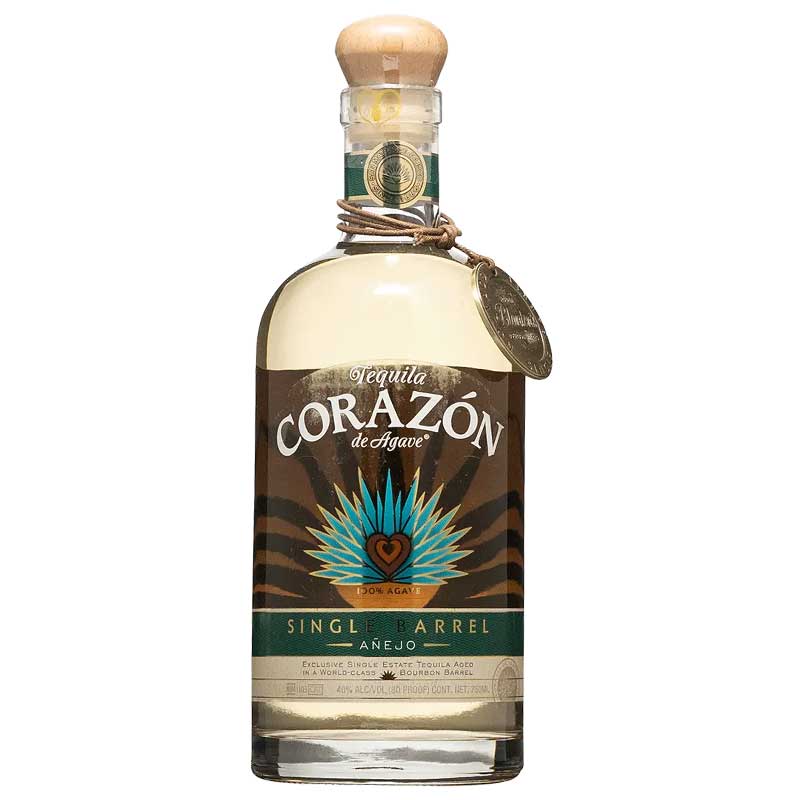 Corazon Single Barrel Blanton's Barrel Anejo Tequila 750ml – THE BOTTLE ...
