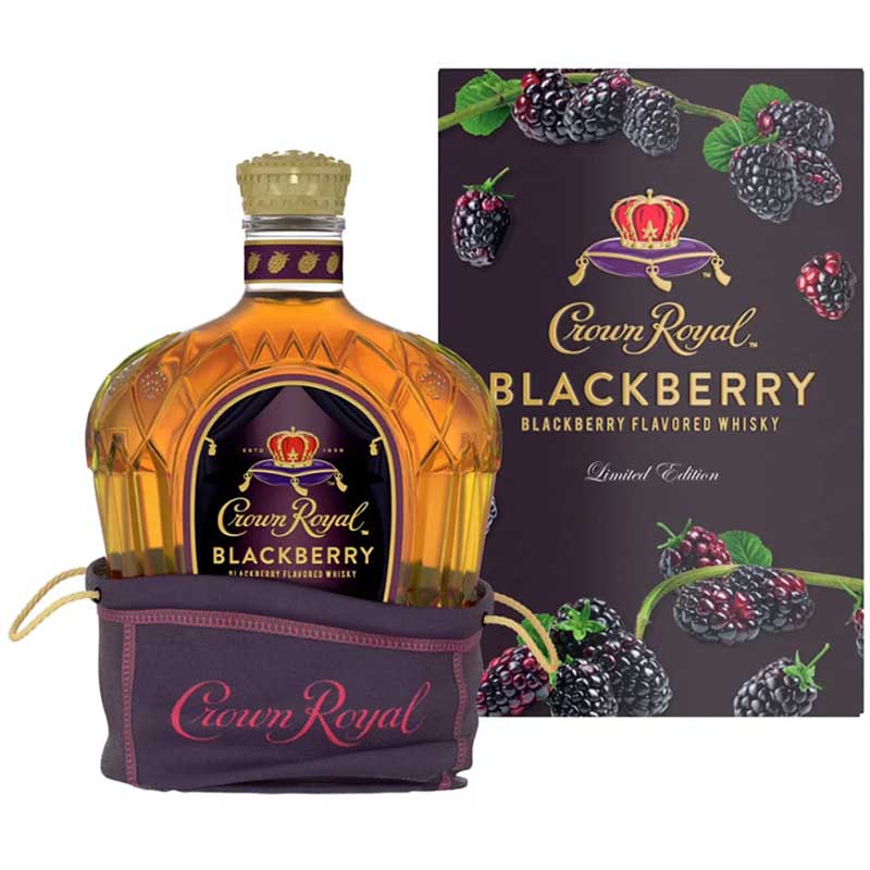 Crown Royal Blackberry 750ml – THE BOTTLE HOUSE