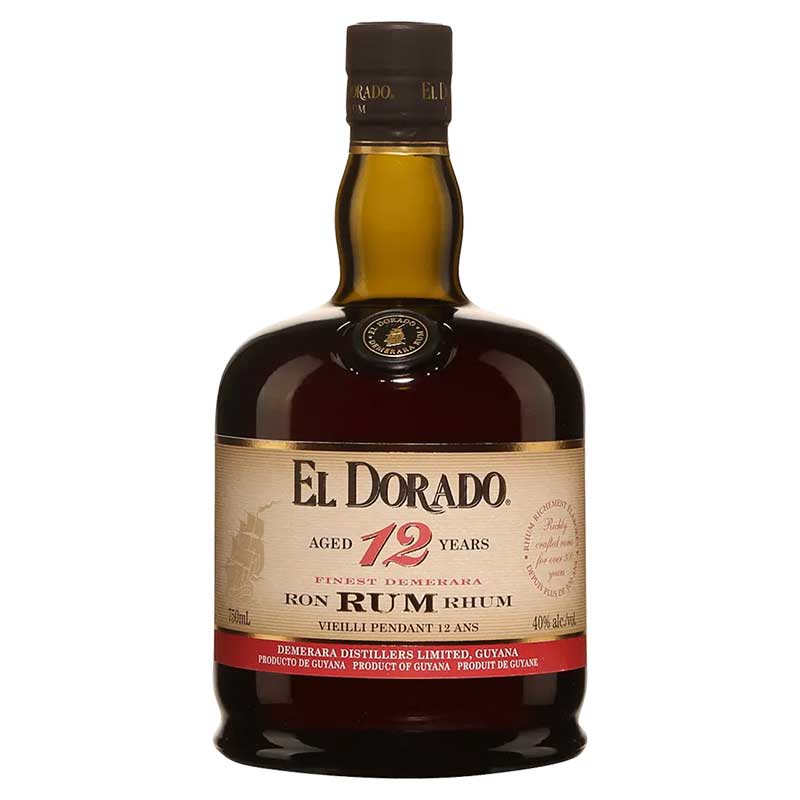 El Dorado 12 Years Rum 750ml – THE BOTTLE HOUSE