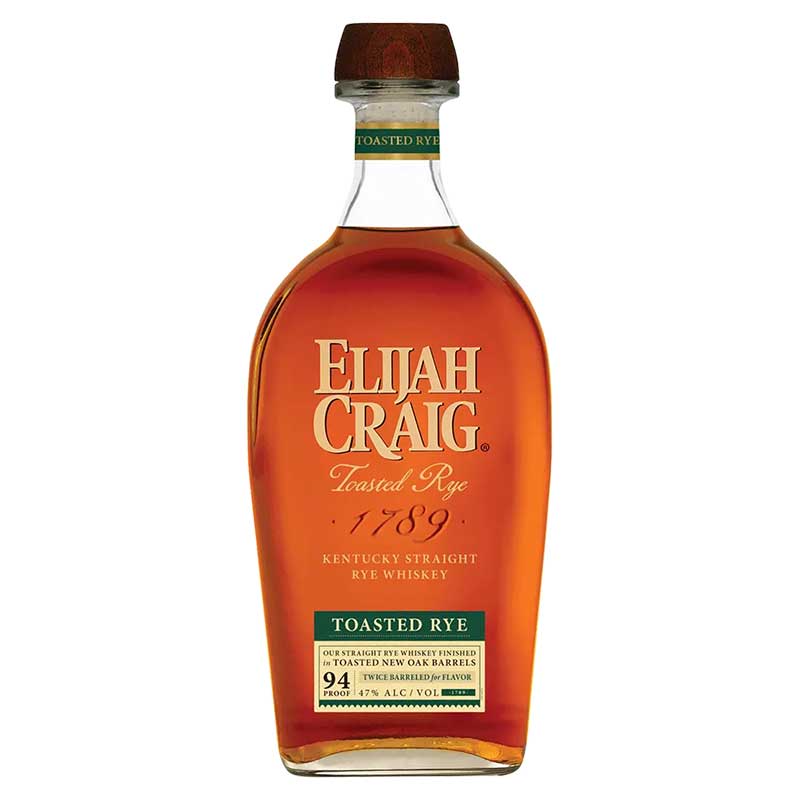 Elijah Craig Toasted Rye Whiskey 750ml – THE BOTTLE HOUSE