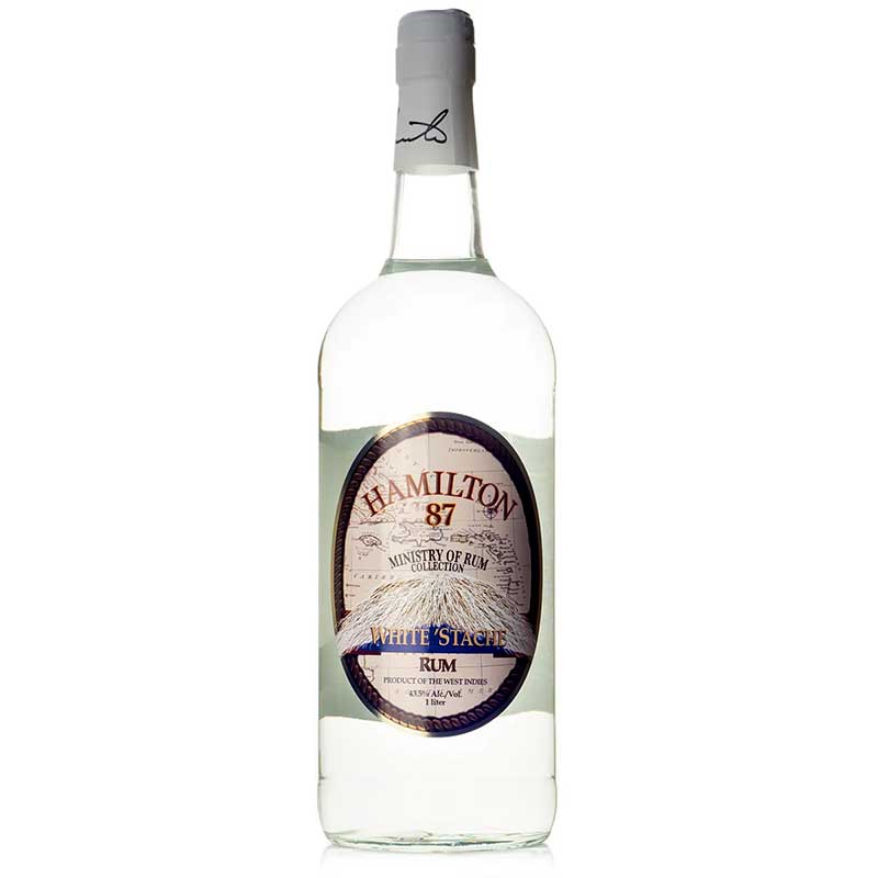Hamilton 87 White Rum 1L – THE BOTTLE HOUSE