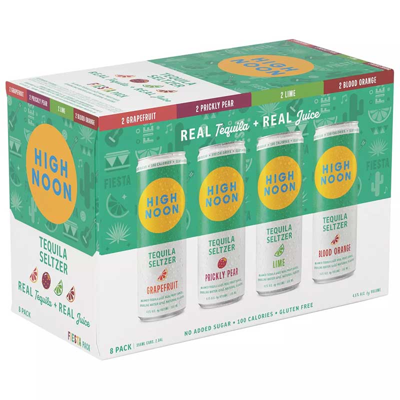 High Noon Fiesta Tequila Seltzer 8pk – THE BOTTLE HOUSE