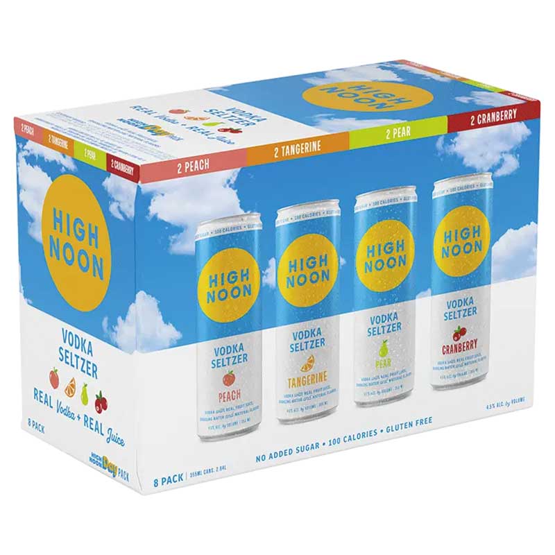 High Noon Vodka Day Seltzer 8pk – THE BOTTLE HOUSE