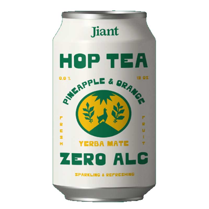 Hop Tea Tropical Citrus Yerba Mate Non Alcoholic 6pk 12oz/Cans – THE ...