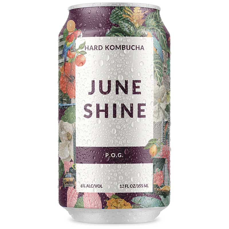 June Shine P.O.G. Hard Kombucha 4pk 12oz/Cans – THE BOTTLE HOUSE