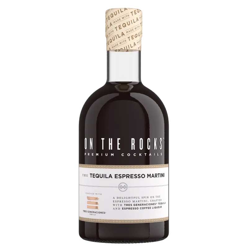 On The Rocks Tequila Espresso Martini 375ml – THE BOTTLE HOUSE