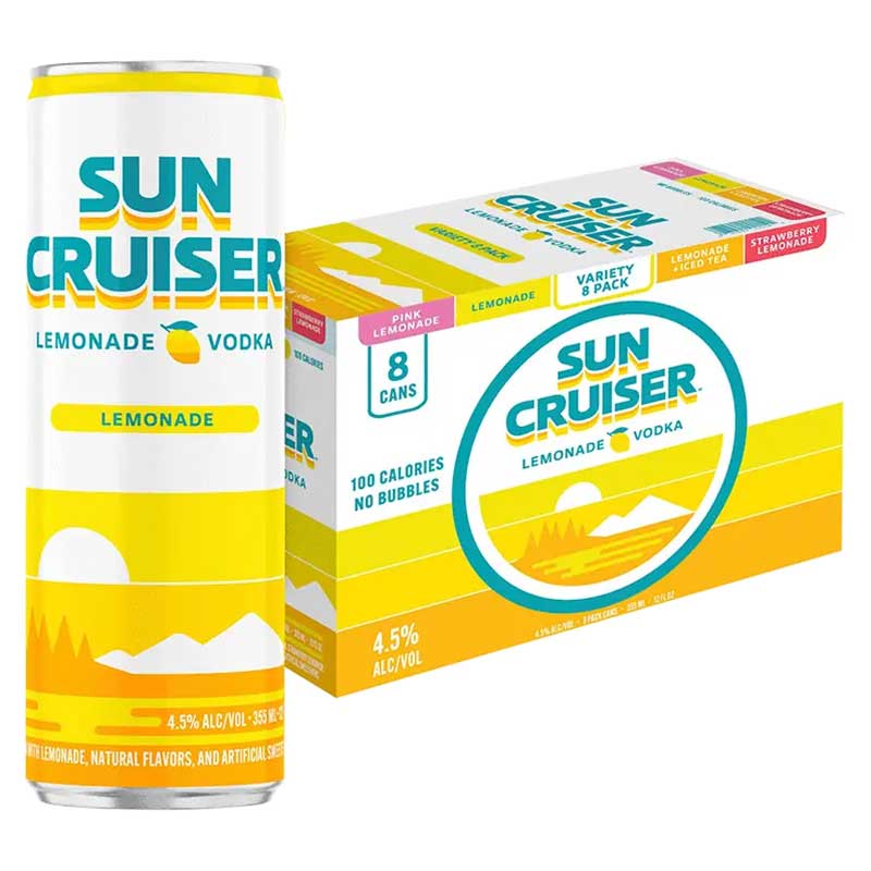 Sun Cruiser Lemonade Variety Pack 8pk – THE BOTTLE HOUSE