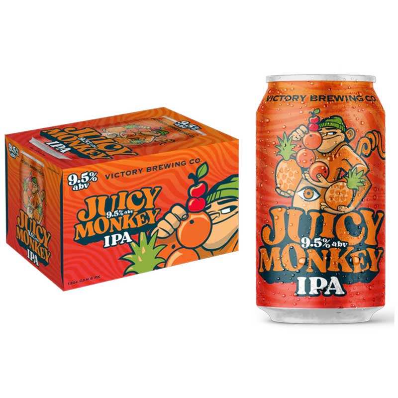 Victory Juicy Monkey IPA 6pk 12oz/Cans – THE BOTTLE HOUSE
