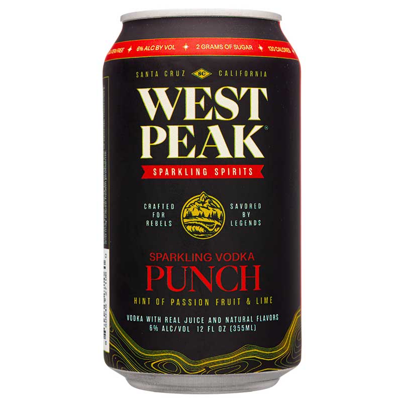 West Peak Sparkling Vodka Punch 4pk 12oz/Cans – THE BOTTLE HOUSE